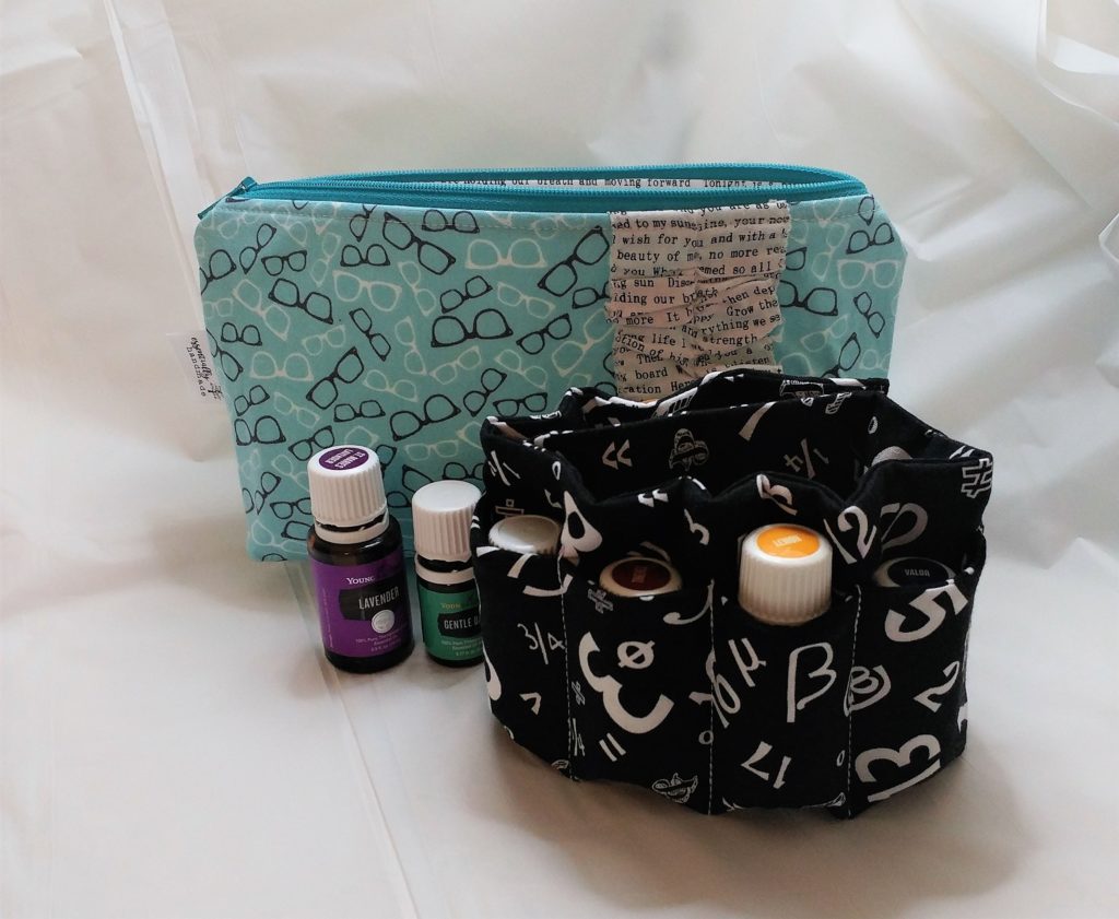 Essential Oil Pouch {Bookish} - Essentially Handmade