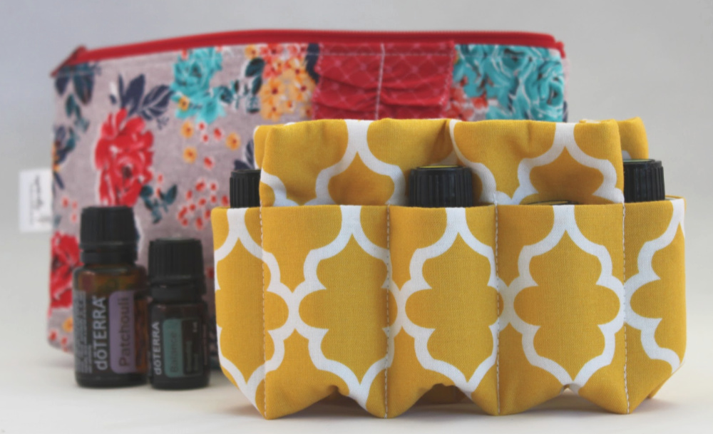 Essential Oil Pouch {Gypsy Gold} - Essentially Handmade