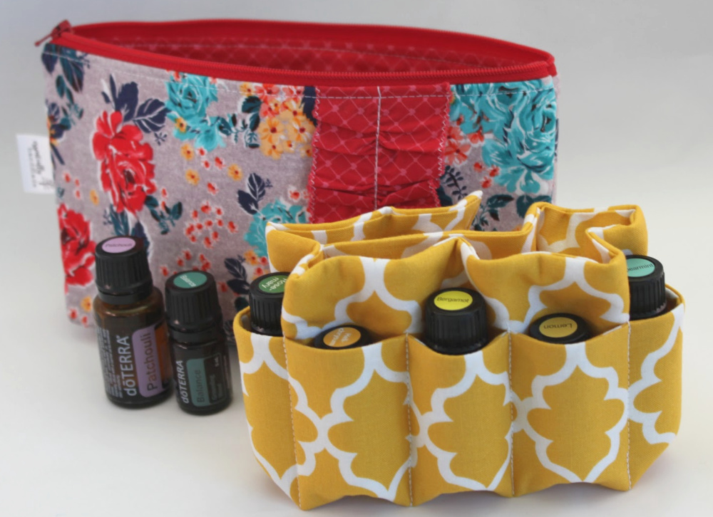 Essential Oil Pouch {Gypsy Gold} - Essentially Handmade